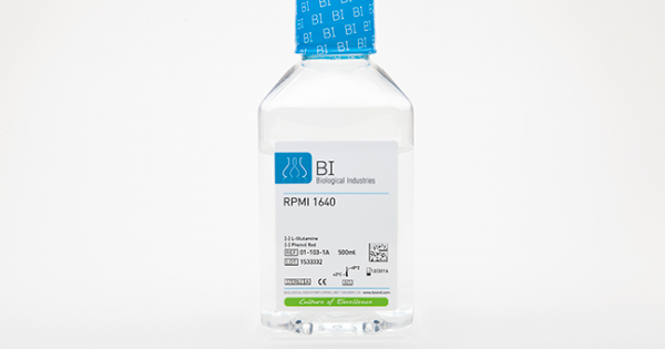 RPMI Medium 1640, without Phenol Red, without L-Glutamine (500 ml)